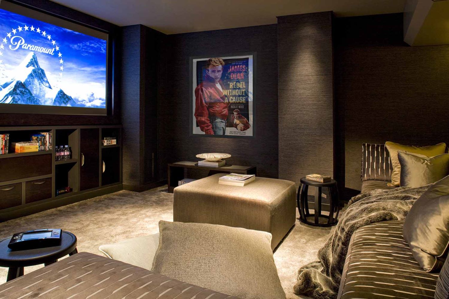 Luxury Cinema Room Designs | High End Theatre Interiors | René Dekker