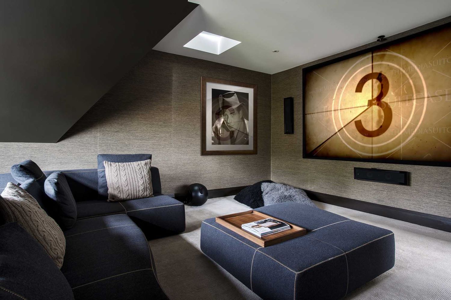 Luxury Cinema Room Designs | High End Theatre Interiors | René Dekker