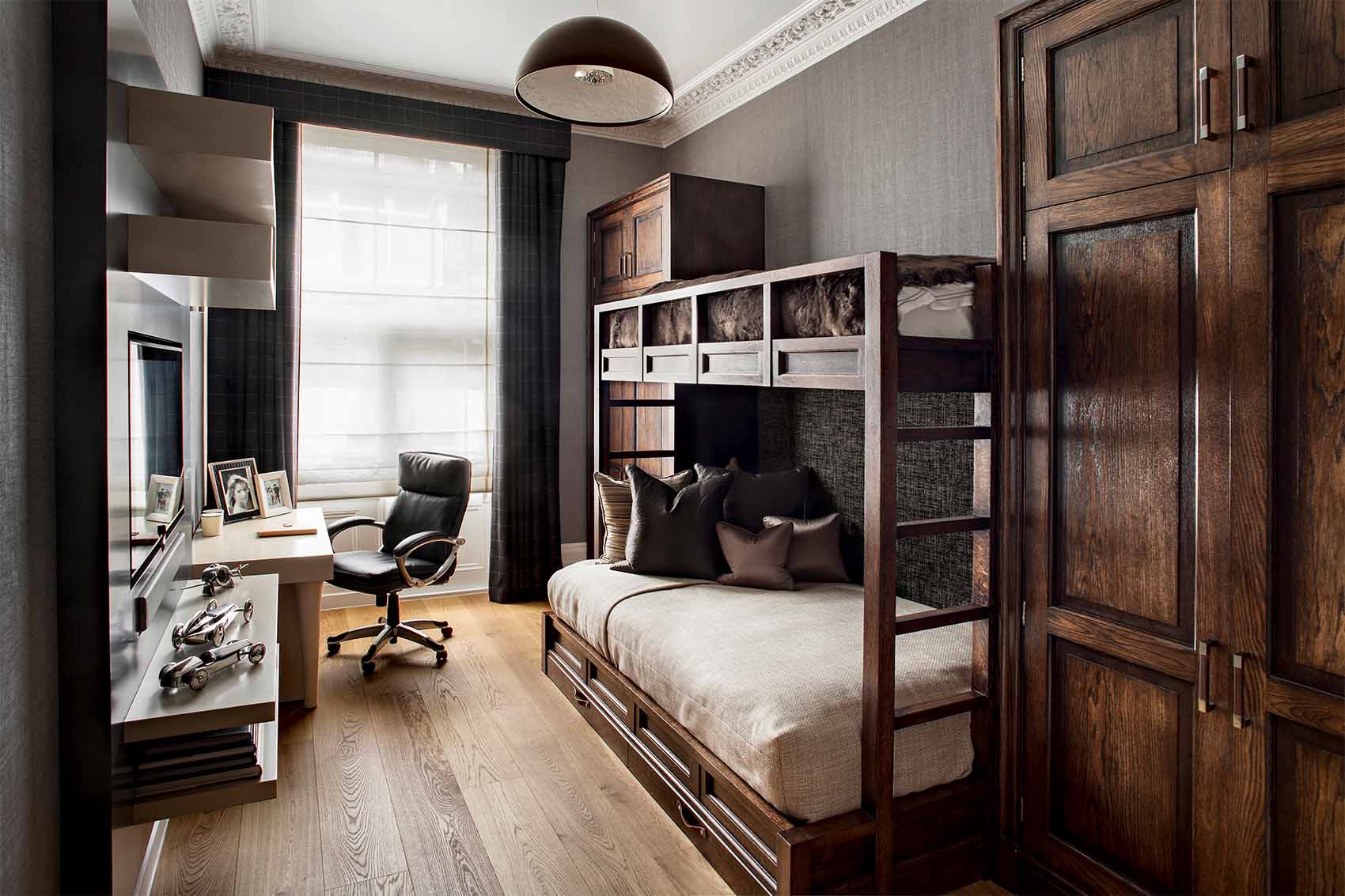 Kensington Mansion Flat : Glorious Interior Flat Design in Kensington