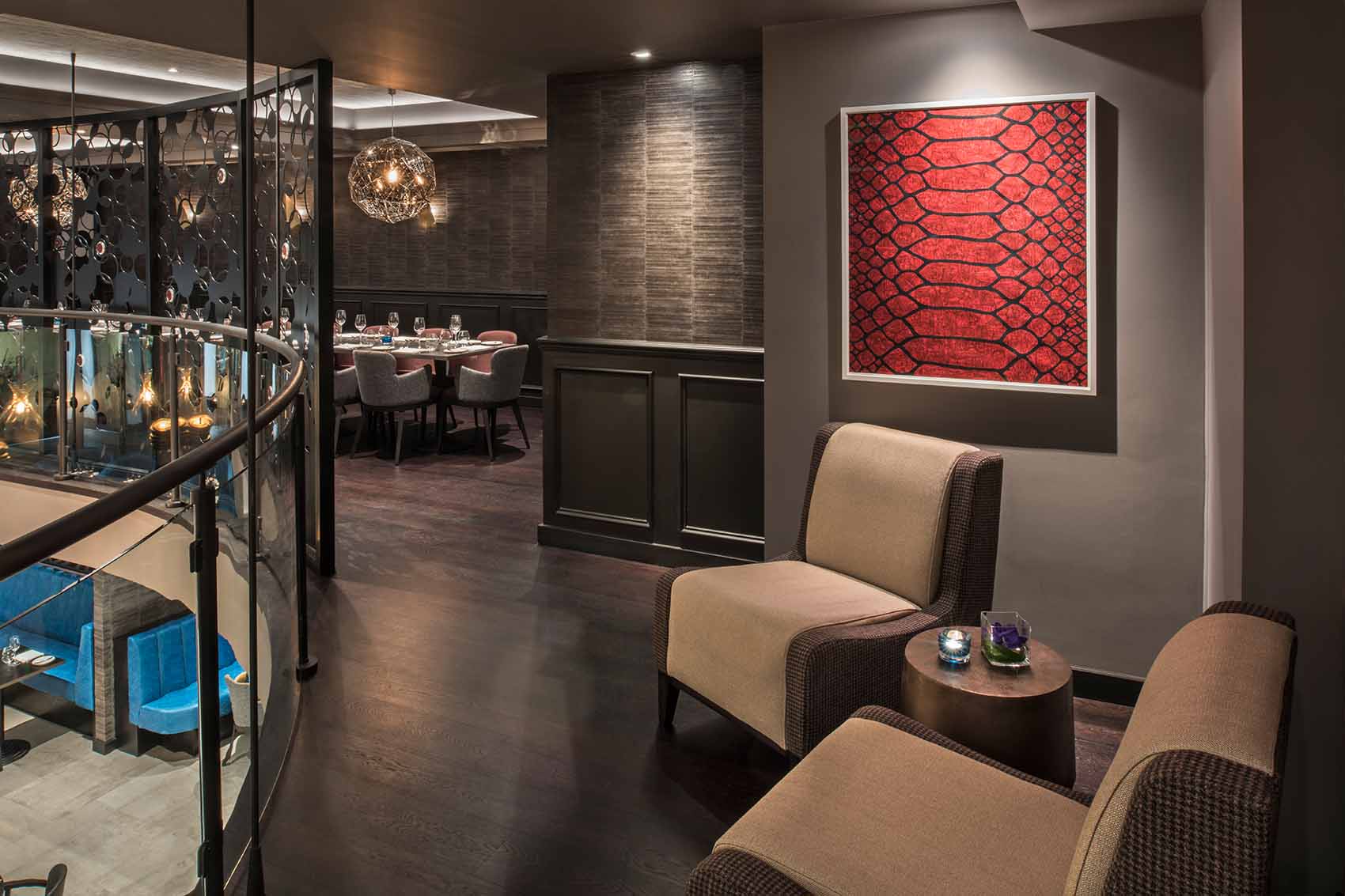 M Restaurant | Interior Restaurant Design | Interior Design Scheme
