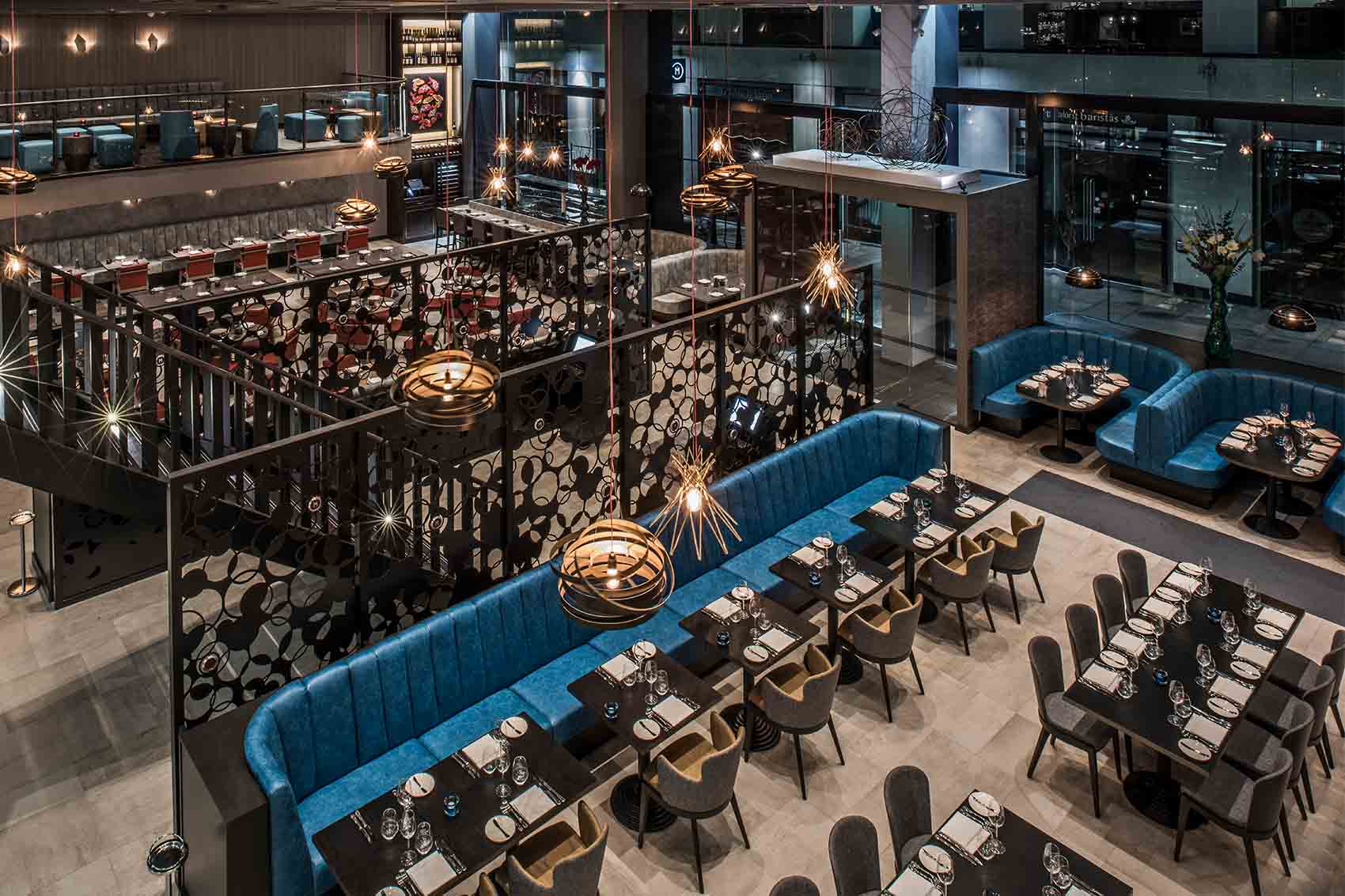 M Restaurant | Interior Restaurant Design | Interior Design Scheme
