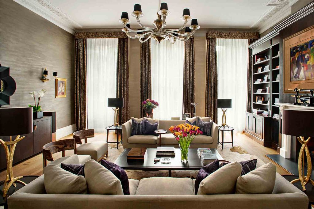 Kensington Mansion Flat : Glorious Interior Flat Design in Kensington