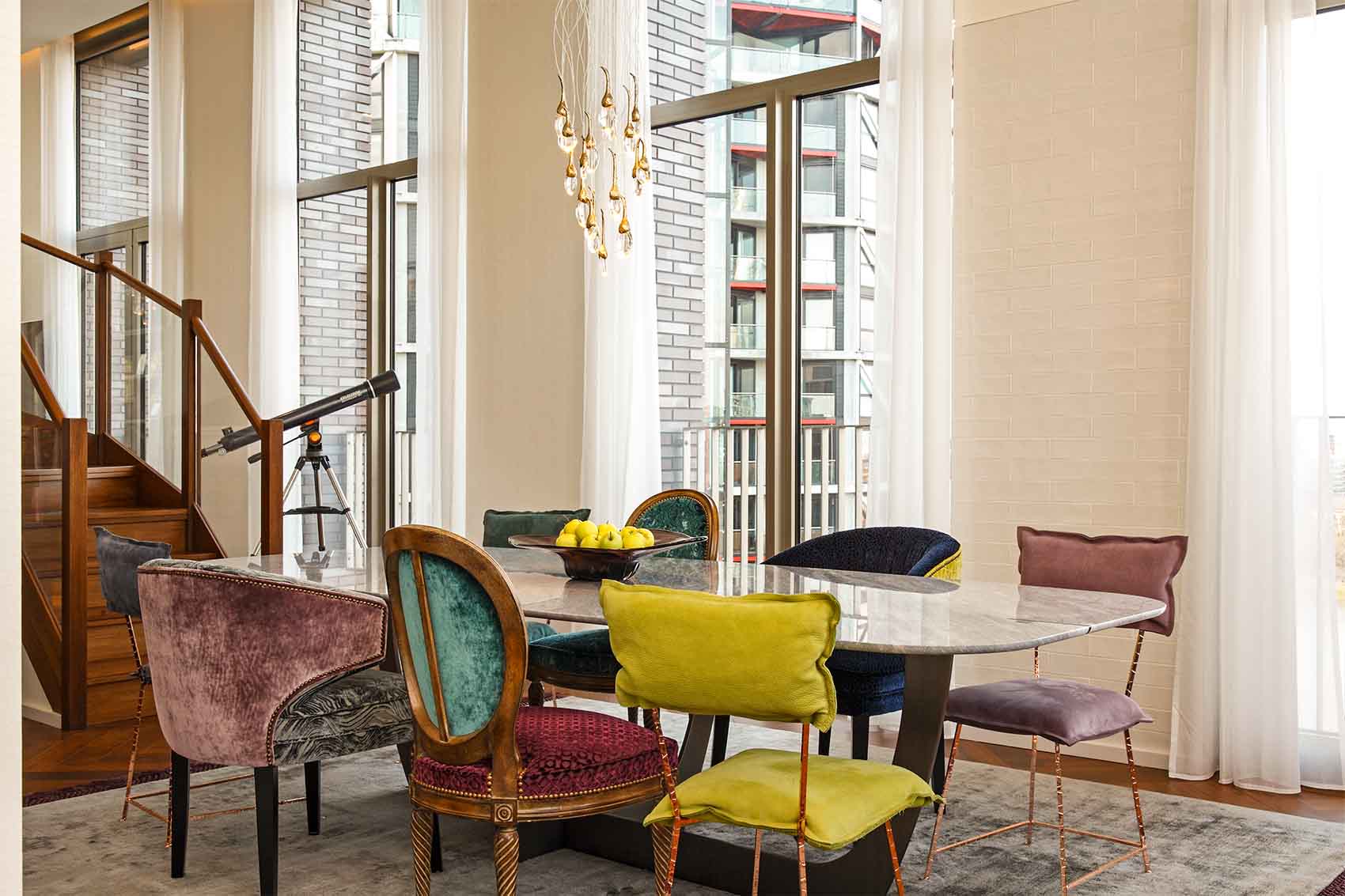 Luxury Dining Room Design | High End Dining Room Interiors