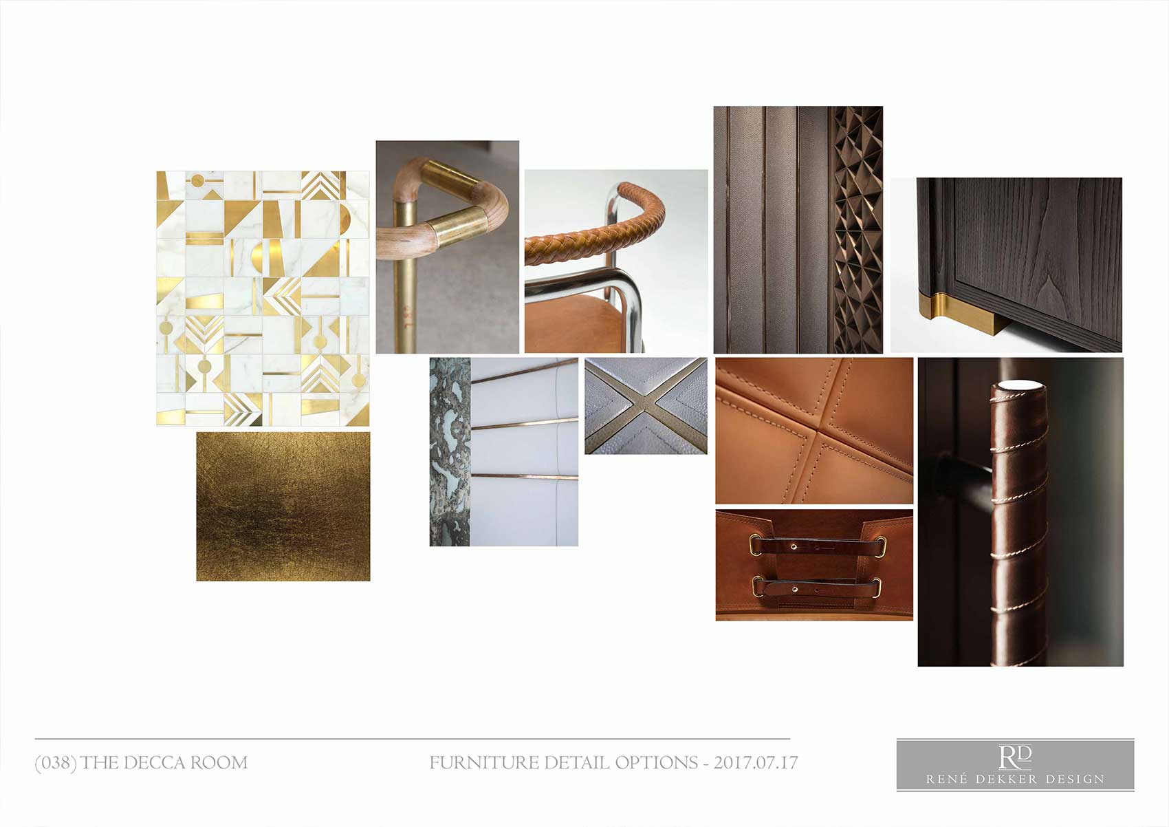 Decca Room Concept: Luxurious Furniture Brand Re-imagined